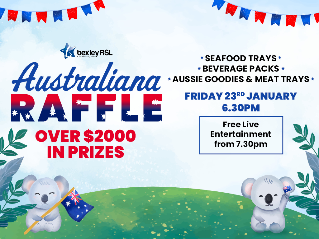Australiana Raffle - Bexley RSL