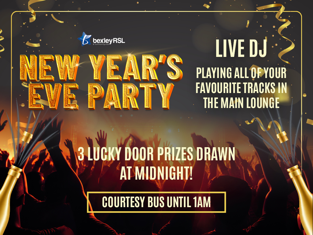 New Years Eve Party - Bexley RSL
